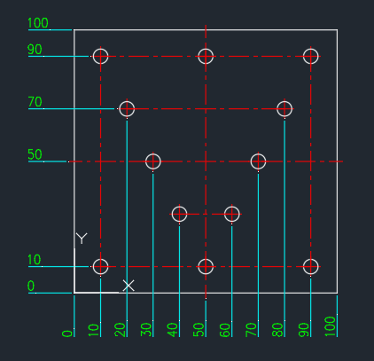 오토캐드 세로좌표(Dimordinate) 치수 기입 명령어 : 네이버 블로그