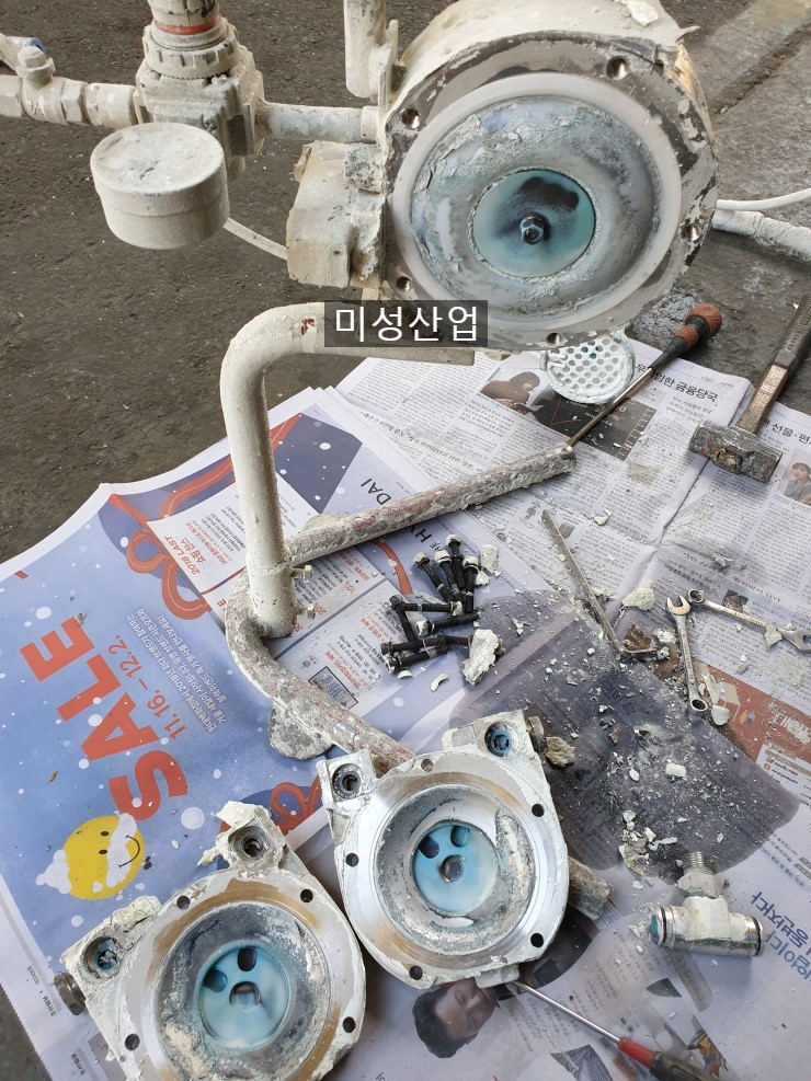 PD40 다이어프램, 에어호스, 도료호스 교체 : 네이버 블로그