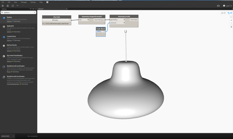 :: Fusion360+Dynamo Studio :: 곡면에 복잡한 구성이 가능 :: - 평촌컴퓨터학원 : 네이버 블로그