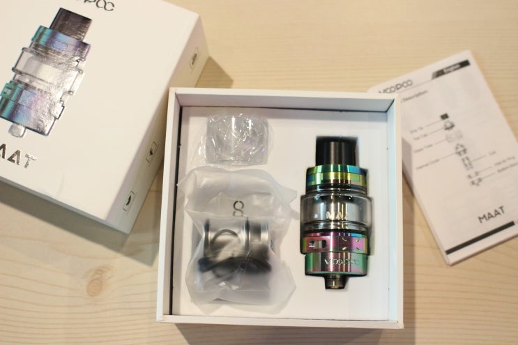 천안 전자담배 두정동 보루 부푸 매트 탱크 폐호흡 모드 무화기 카토마이저 아토마이저 Voopoo Maat Tank 코일 전용코일