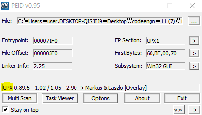 [Reversing] CodeEngn Basic RCE L11 풀이 : 네이버 블로그