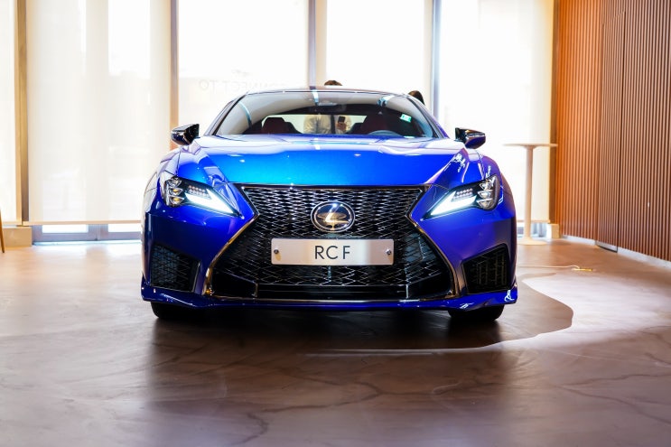 렉서스(LEXUS) NEW RC F 스포츠쿠페를 커넥트투에서 만나다. : 네이버 블로그