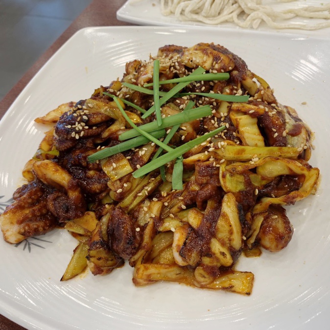 칠곡 본당속초옥 불향 쭈꾸미 들깨칼국수 1인 8천원 네이버 블로그