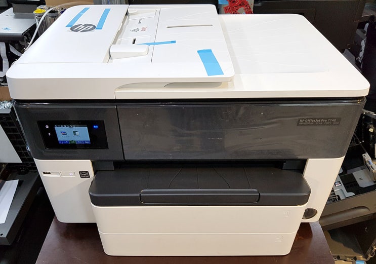 가성비 최고 A3복합기 HP OfficeJet Pro 7740 (다원시스템) : 네이버 블로그
