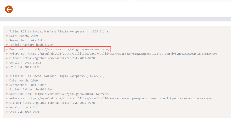 워드프레스 플러그인 취약점 분석하는 과정에서 이전 버전 다운로드 받는 방법 : 네이버 블로그