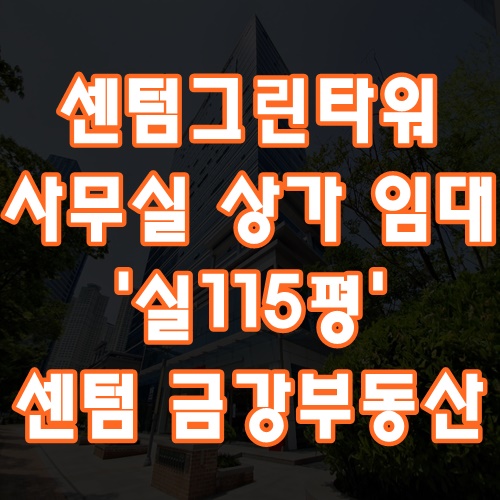 해운대 센텀시티 사무실 임대센텀그린타워 실115평 스타벅스입점된 업종제한없는 근린생활시설 대형사무실 임대물건 네이버 블로그