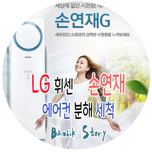 Lg 휘센 손연재 스탠드 에어컨 분해 세척청소 후기 네이버 블로그