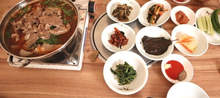 렉스필드cc맛집 주변, 직접기른 흑염소전문점 : 네이버 블로그