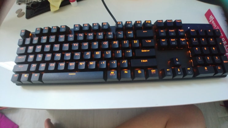 기계식키보드 앱코 K590 감이 너무 좋음 : 네이버 블로그