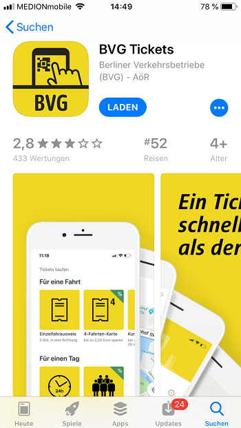 베를린 BVG Tickets 앱으로 교통권 사는 이야기 : 네이버 블로그