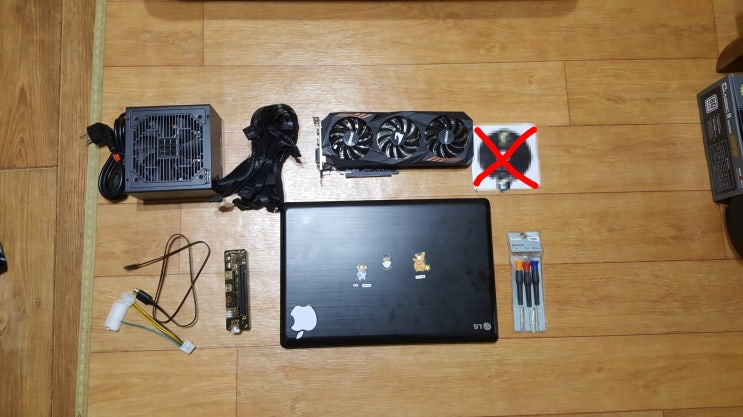 9-4. eGPU(External GPU) 자체 제작(exp gdc 사용) : 네이버 블로그