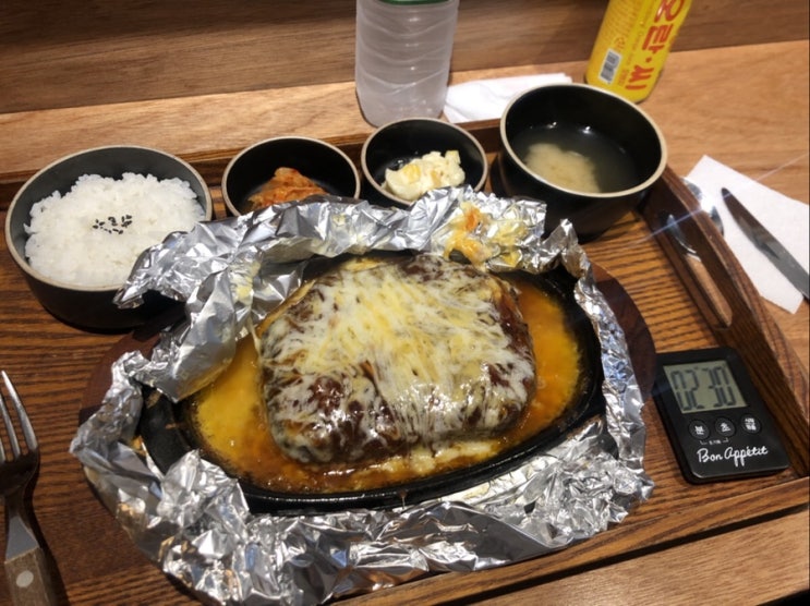 고대 안암 스테이크 정식 맛집 어흥식당 신메뉴 매콤치이즈함박스테이크 네이버 블로그