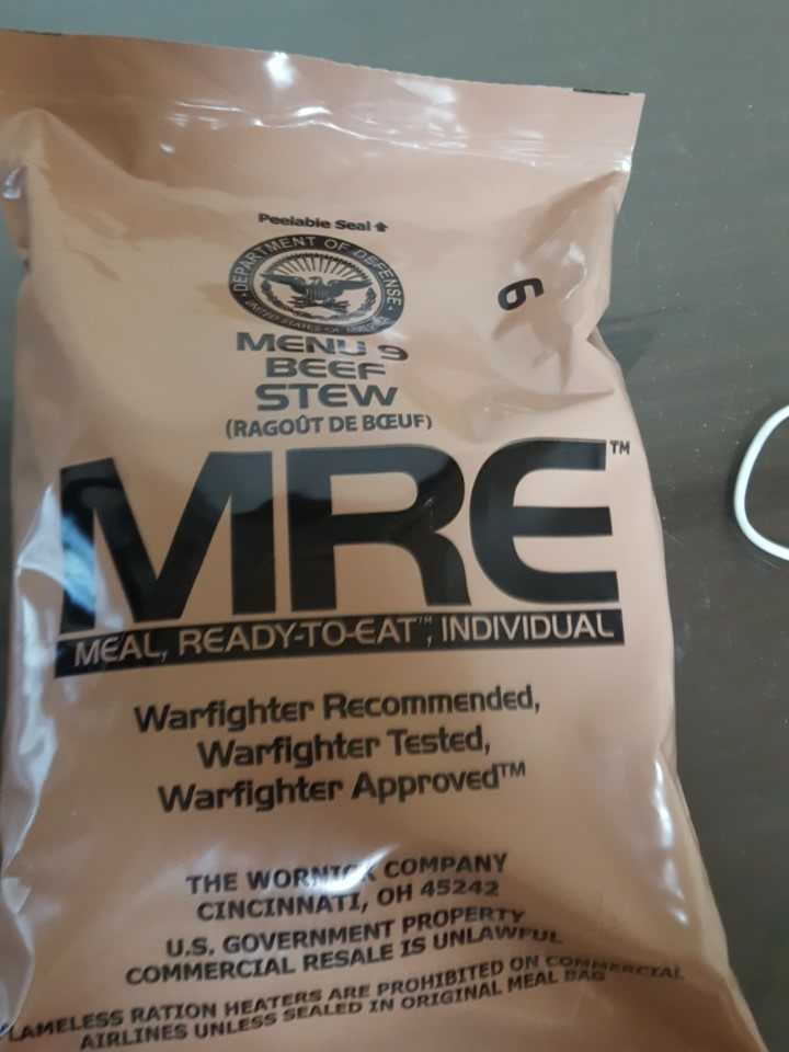 미군 전투식량 MRE 후기 : 네이버 블로그