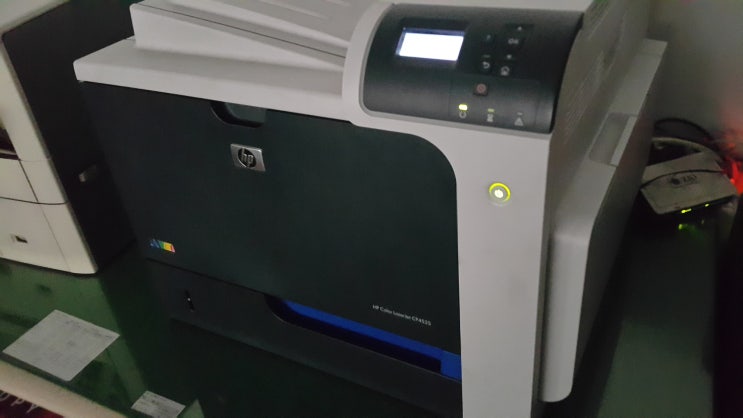 HP 컬러레이저젯 CP4525 여러장 출력시 종이가 걸려서 씹혀요 HP 컬러레이저젯 수리 : 네이버 블로그