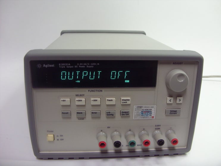 중고계측기 Agilent E3631A Power Supply 파워서플라이 전원공급기 렌탈 판매 수리 교정 : 네이버 블로그