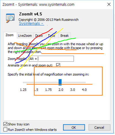 (유틸) 강의용 프레젠테이션 도구 Zoomit 4.52 : 네이버 블로그