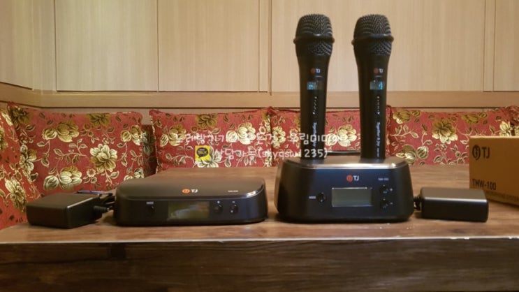 태진 무선마이크 Twm 100b 설치후기 군산 경장동 비초 노래주점 전북 전주익산군산 노래방기계ㆍ기기 Tj미디어 총판대리점