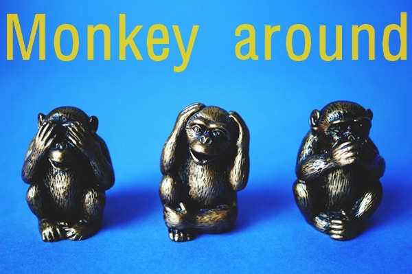 영어공부 monkey around 무슨 의미일까? 놀다 시간낭비하다를 영어로 뭐라할까? : 네이버 블로그