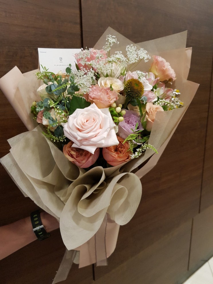 노원꽃집 중계동 은행사거리 플레르필 퀄리티가 다른 꽃다발 네이버 블로그