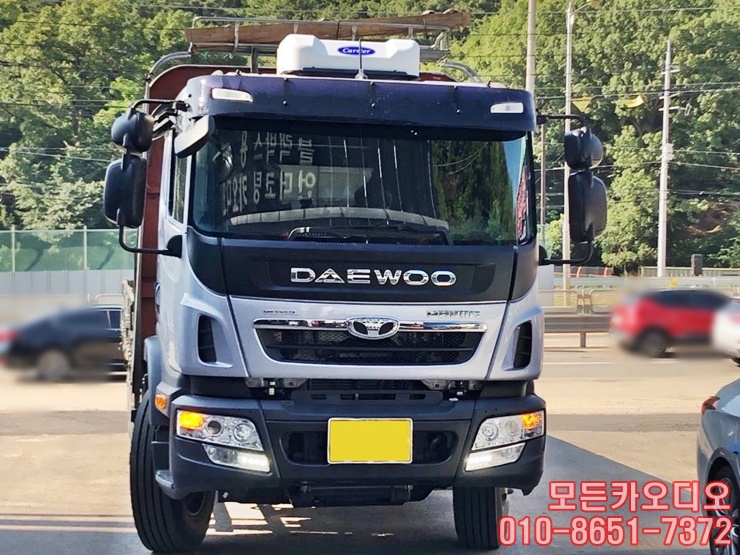 화물차 무시동 에어컨 캐리어 일체형 24v 전용 대우 프리마 트럭에 장착 시공 네이버 블로그