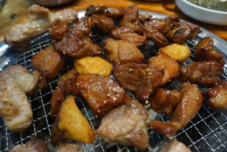 수유 고기집 산성골에서 진짜 돼지갈비를 만나다 : 네이버 블로그