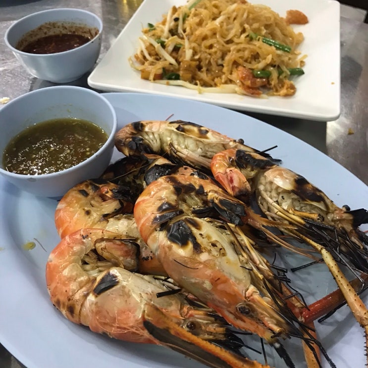 [방콕 여행] 딸랏롯빠이2 근처 로컬맛집 zabb one, 메뉴추천!! : 네이버 블로그