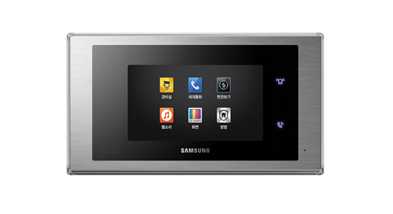 [스마트월패드] 삼성 'SHT-3527' / 아파트 원룸 빌라 비디오폰 홈오토메이션 : 네이버 블로그