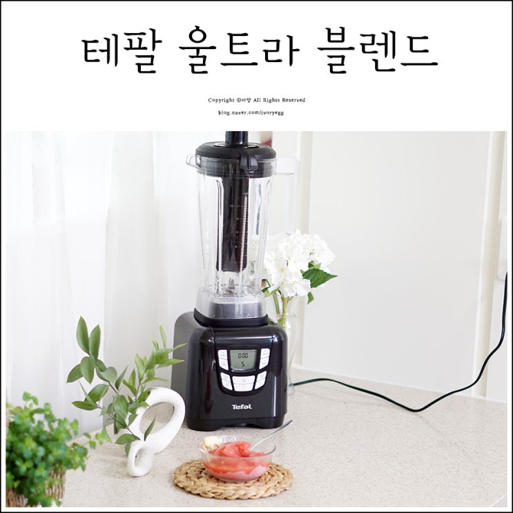 감자수프 And 딸기샤베트 만들기 테팔 초고속블렌더 울트라블렌드 네이버 블로그