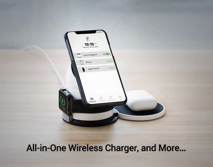 피타카 마그독 프로(PITAKA Magdock Pro) ~ All-in-one Wireless Charging Dock ...