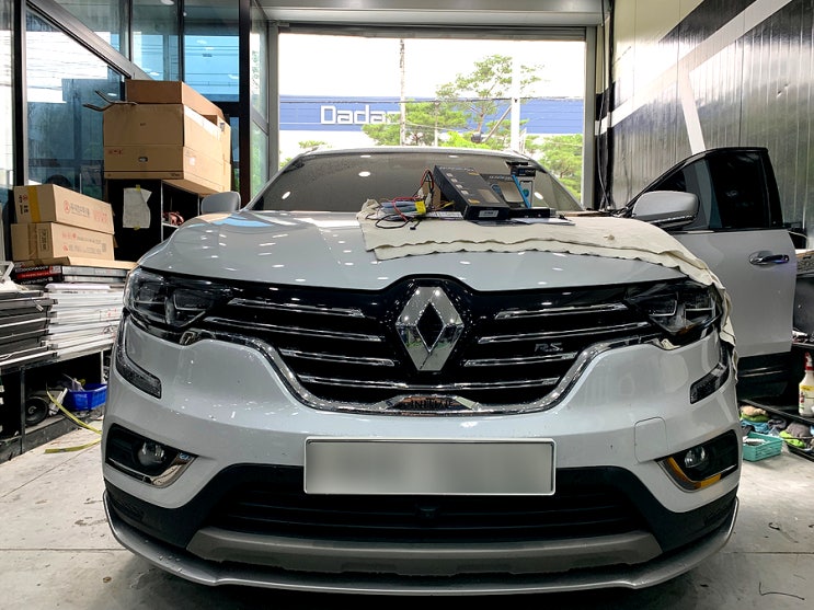 QM6 원격시동 경보기 매직카 BF 실버+모바일 연동하기 : 네이버 블로그