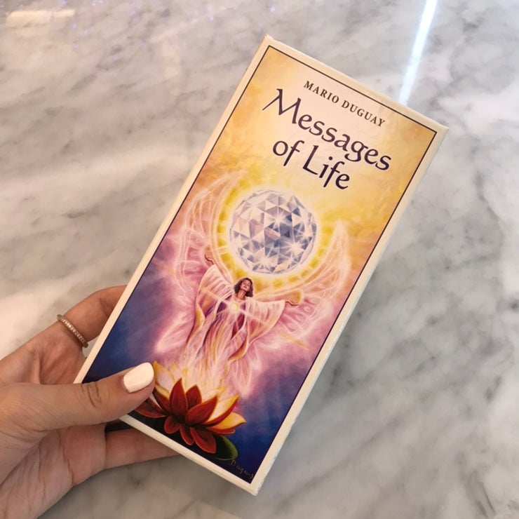 오라클카드 삶의 메세지 [ MESSAGES OF LIFE ] 하루의 운을 점 쳐보아요 : 네이버 블로그