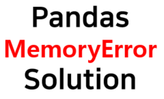 [Python][Pandas] Big Data 메모리 사용량 줄이기(MemoryError) : 네이버 블로그