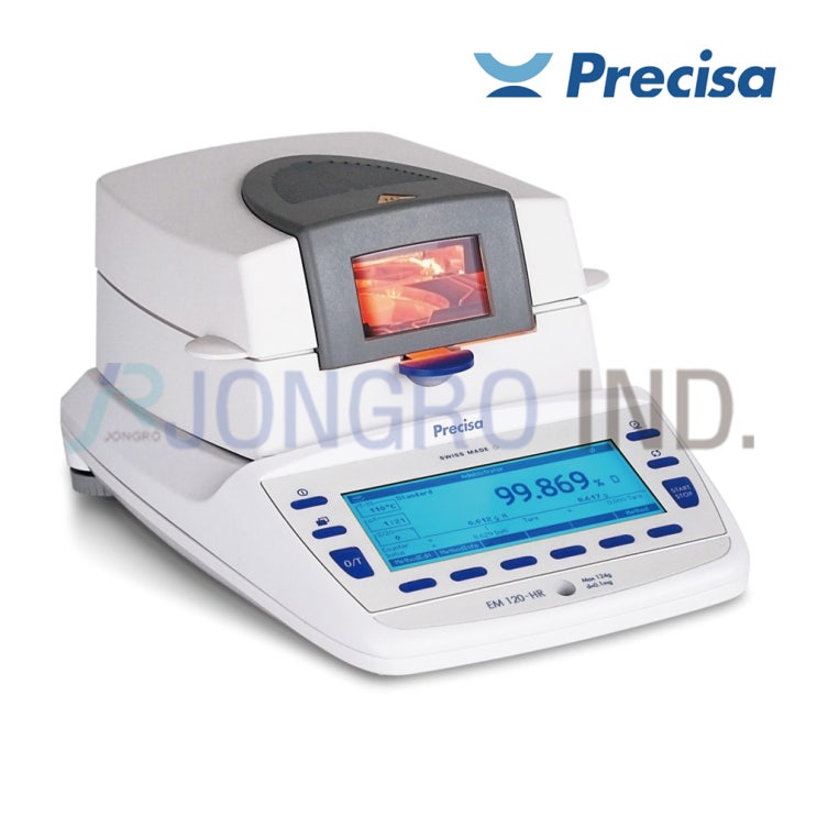 EM120-HR Precisa 프레시사 Moisture Analyzer 수분측정기 Max.124g 230℃ 할로겐방식 : 네이버 블로그