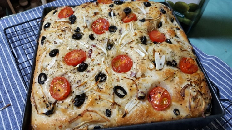 천연발효종 포카치아 만들기 : 네이버 블로그