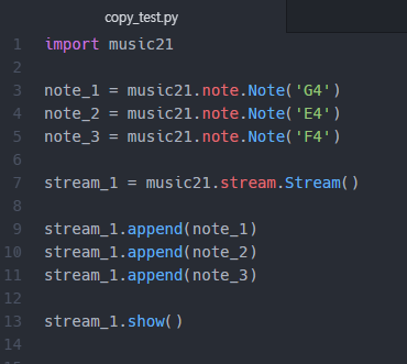 Python music21.stream.Stream().append() : 네이버 블로그