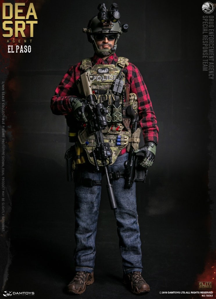 DAMTOYS 1/6 DEA SRT (Special Response Team) AGENT EL PASO （78063） : 네이버 블로그