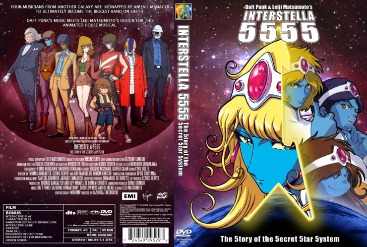 5. Daftpunk - Interstella 555(The 5tory Of The 5ecret 5tar 5ystem ...