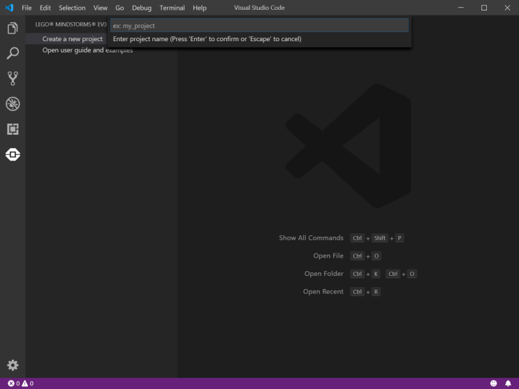 Python으로 EV3 프로그래밍 하기 - 프로젝트 생성 및 실행 : 네이버 블로그