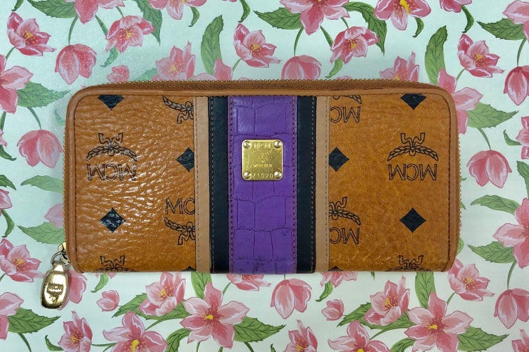 MCM 여성장지갑 간단하게 복원했어요. : 네이버 블로그