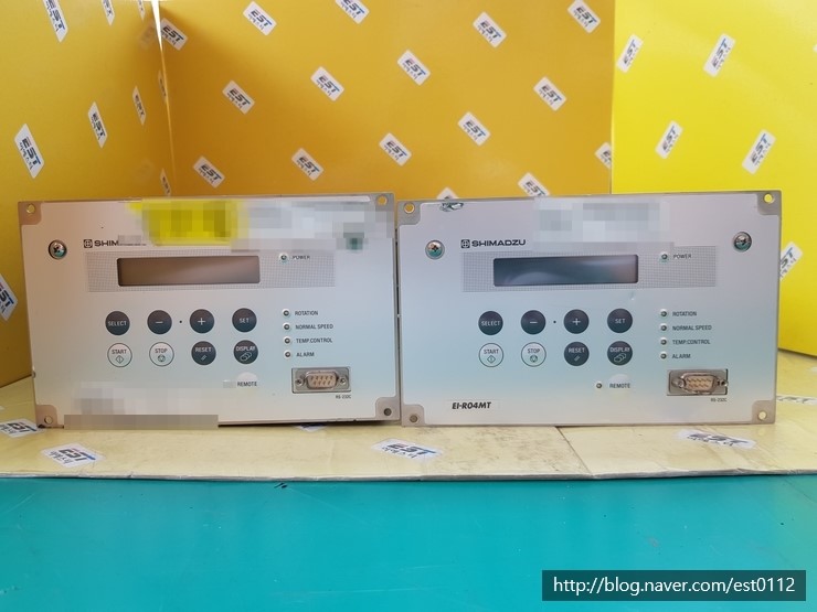 SHIMADZU TMP Controller 수리, TMP POWER UNIT MODEL EI-R04MT 터보 펌프 컨트롤러 수리 ...