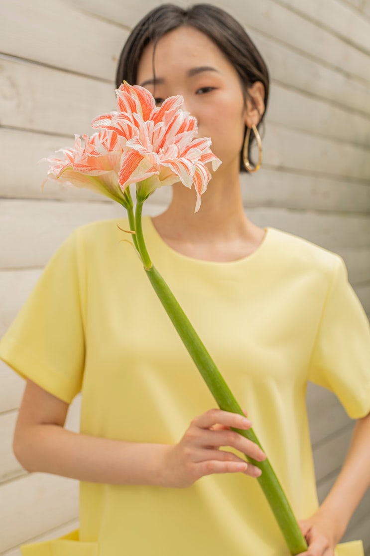 [VLEEDA] 블리다 19SUMMER 레몬 포켓 원피스 lemon pocket dress : 네이버 블로그