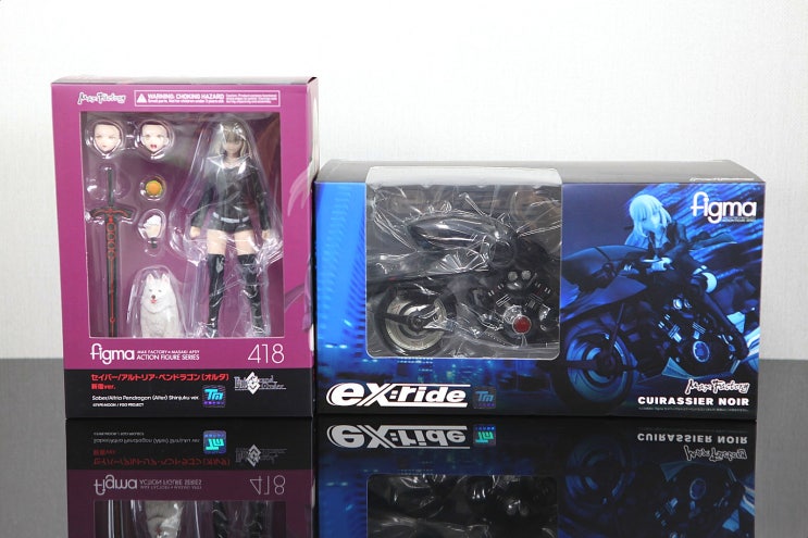 [Figma] 418 Fate/Grand Order 세이버 아르토리아 펜드래곤 오르타(신주쿠Ver.) & ex:ride 08 ...