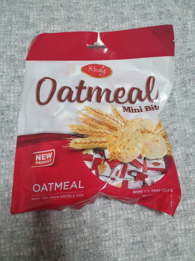 오트밀 미니바이트 Oatmeal Mini Bite 과자 개당 칼로리 오트밀 사탕 : 네이버 블로그
