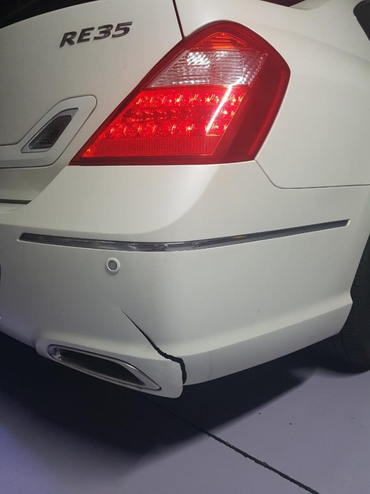 광주부분도색 sm7깨진범퍼 복원수리 : 네이버 블로그