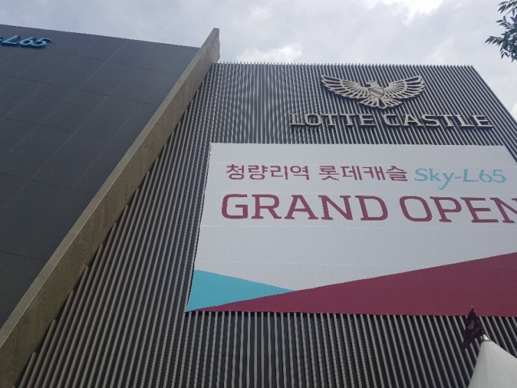 청량리역 롯데캐슬 Sky-L65 모하방문기 : 네이버 블로그
