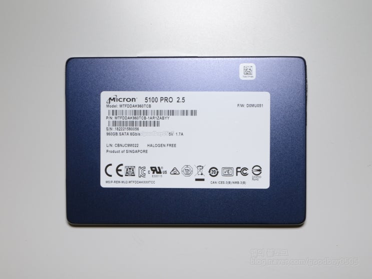 Micron 5100 PRO 1TB 엔터프라이즈 SSD 리뷰 : 네이버 블로그
