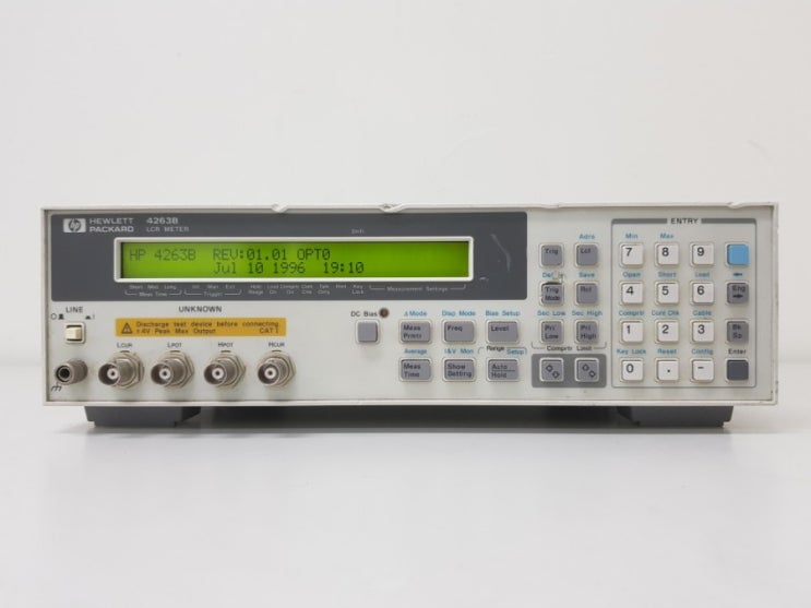 Hp 4263B LCR미터(100Hz~100kHz) 렌탈 및 중고판매 : 네이버 블로그