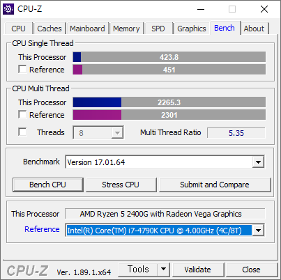 라이젠 2400G CPU-Z 벤치마크 (3.9 오버) : 네이버 블로그