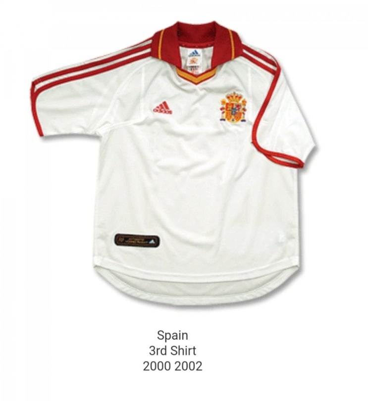 [레트로 유니폼] 2000-2002 스페인 Spain 3rd kit : 네이버 블로그