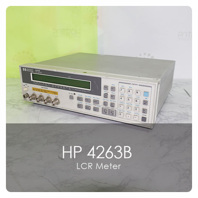 중고 계측기 판매 렌탈 매입 HP 4263B LCR Meter (100Hz~100kHz) LCR미터 대여 매각 수리 : 네이버 블로그